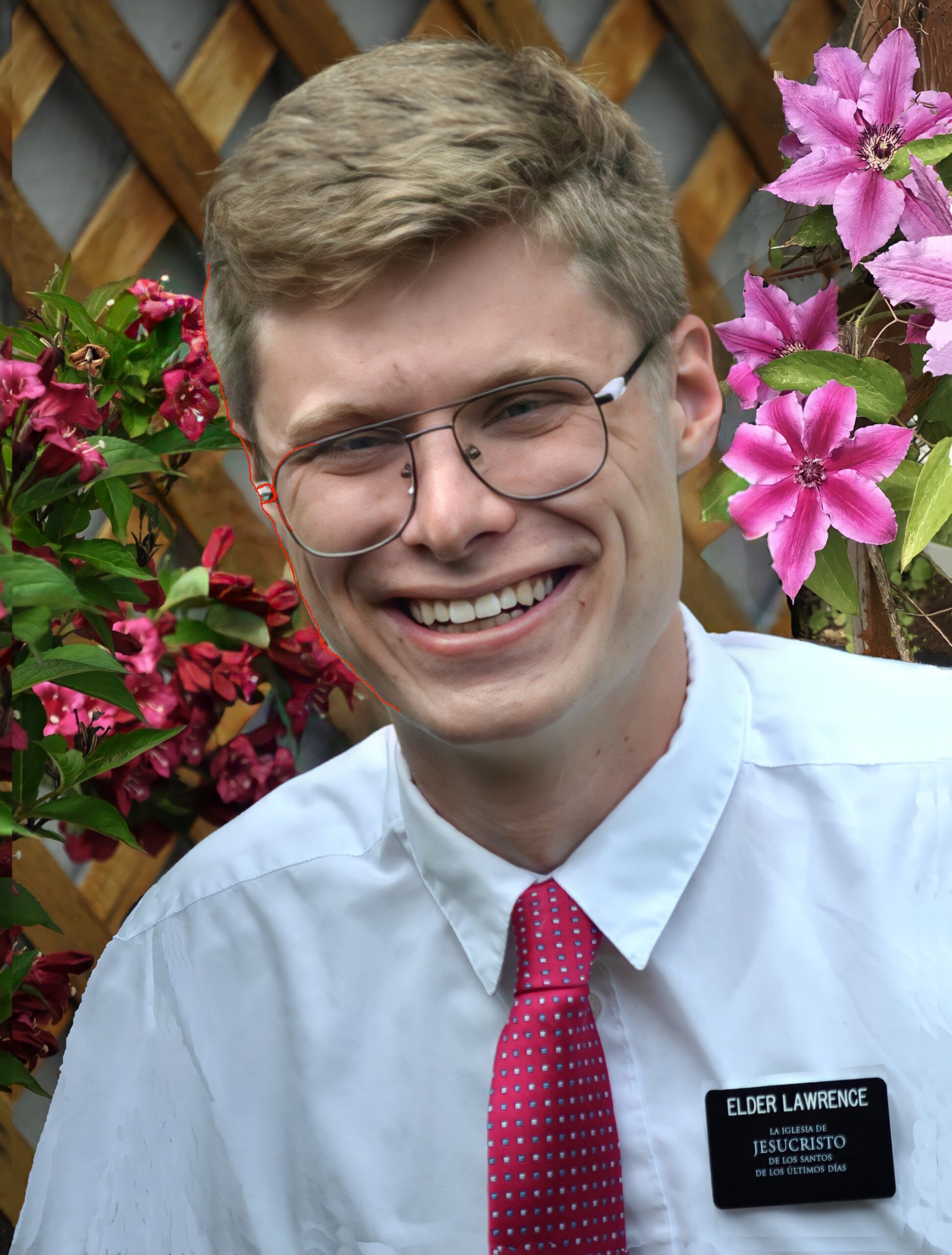 Wonky Glasses (Lawrence) - Art by Godfrey J Ellis